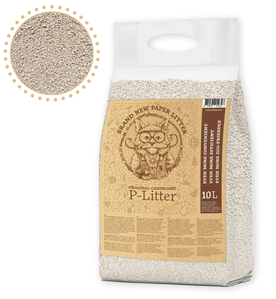 P-Litter | Brand new paper litter